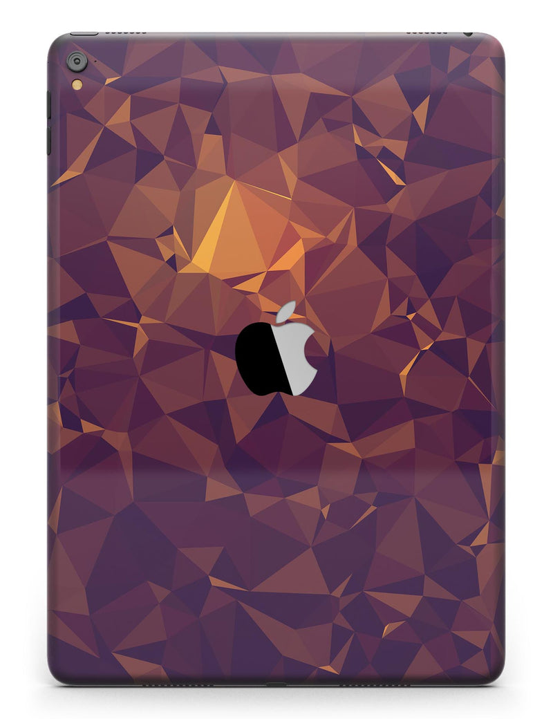 Abstract Copper Geometric Shapes Full Body Skin for the iPad Pro (12.9 ...