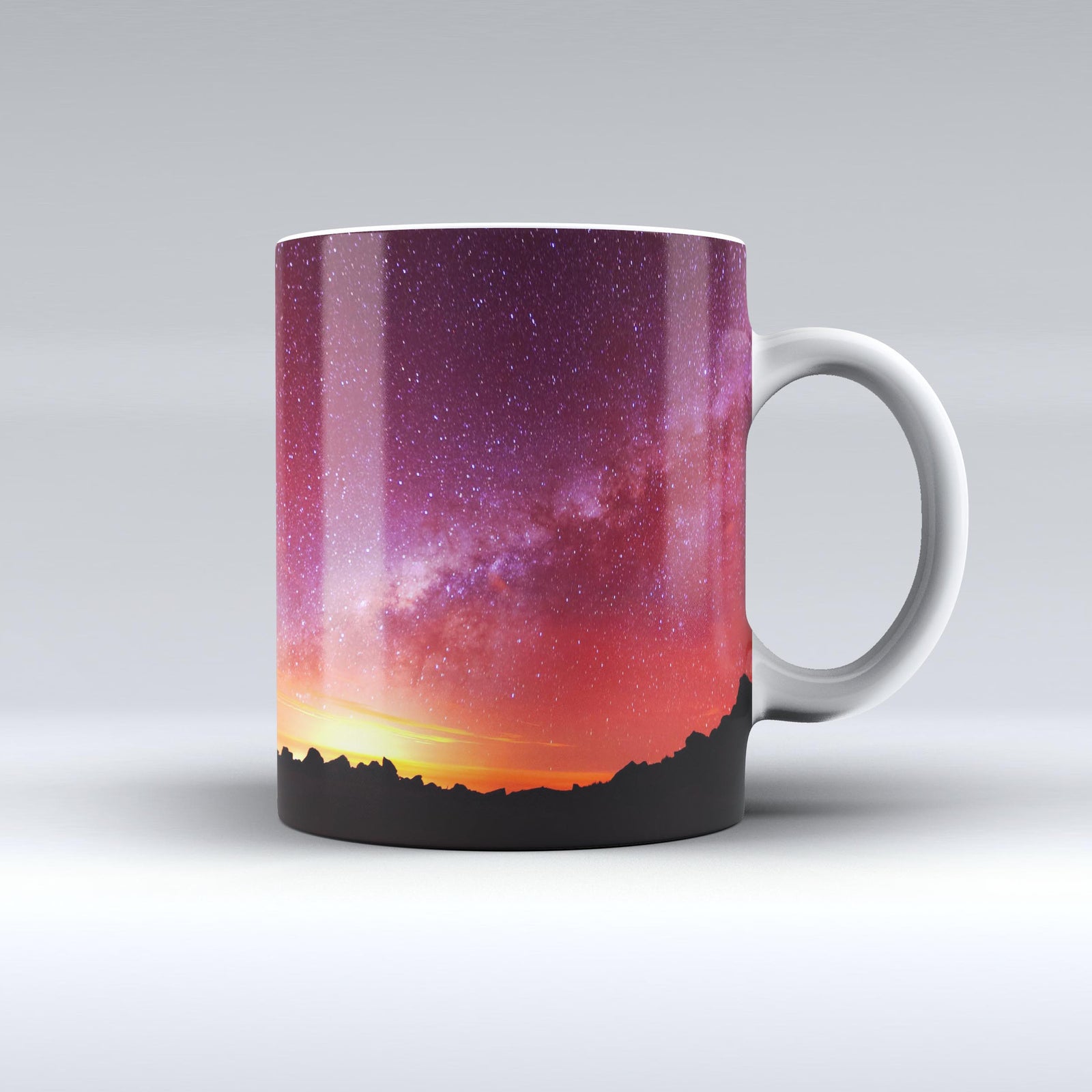 The Beautiful Milky Way Sunset ink-Fuzed Ceramic Coffee Mug – DesignSkinz