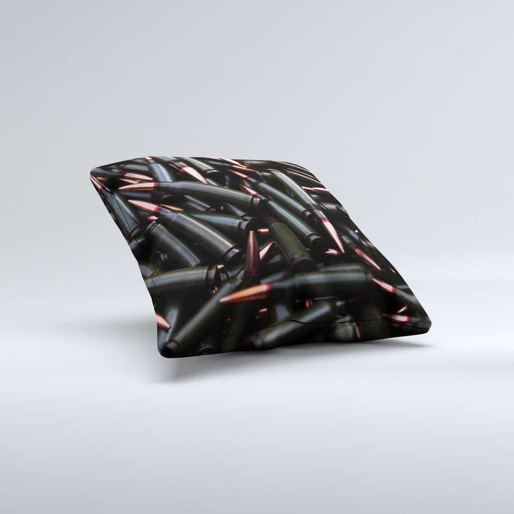Black Bullet Bundle Ink-Fuzed Decorative Throw Pillow – DesignSkinz