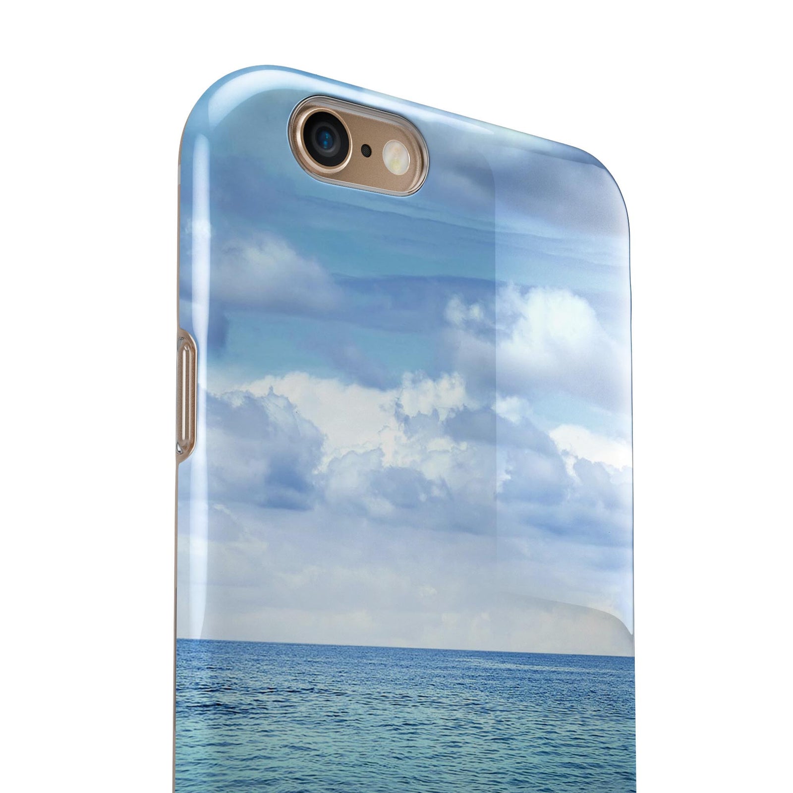 Calm Blue Sky and Sea Shore iPhone 6/6s or 6/6s Plus 2-Piece Hybrid IN ...