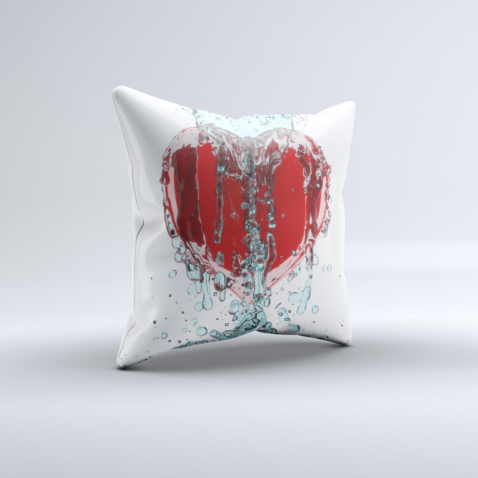 Drenched 3D Icon ink-Fuzed Decorative Throw Pillow – DesignSkinz