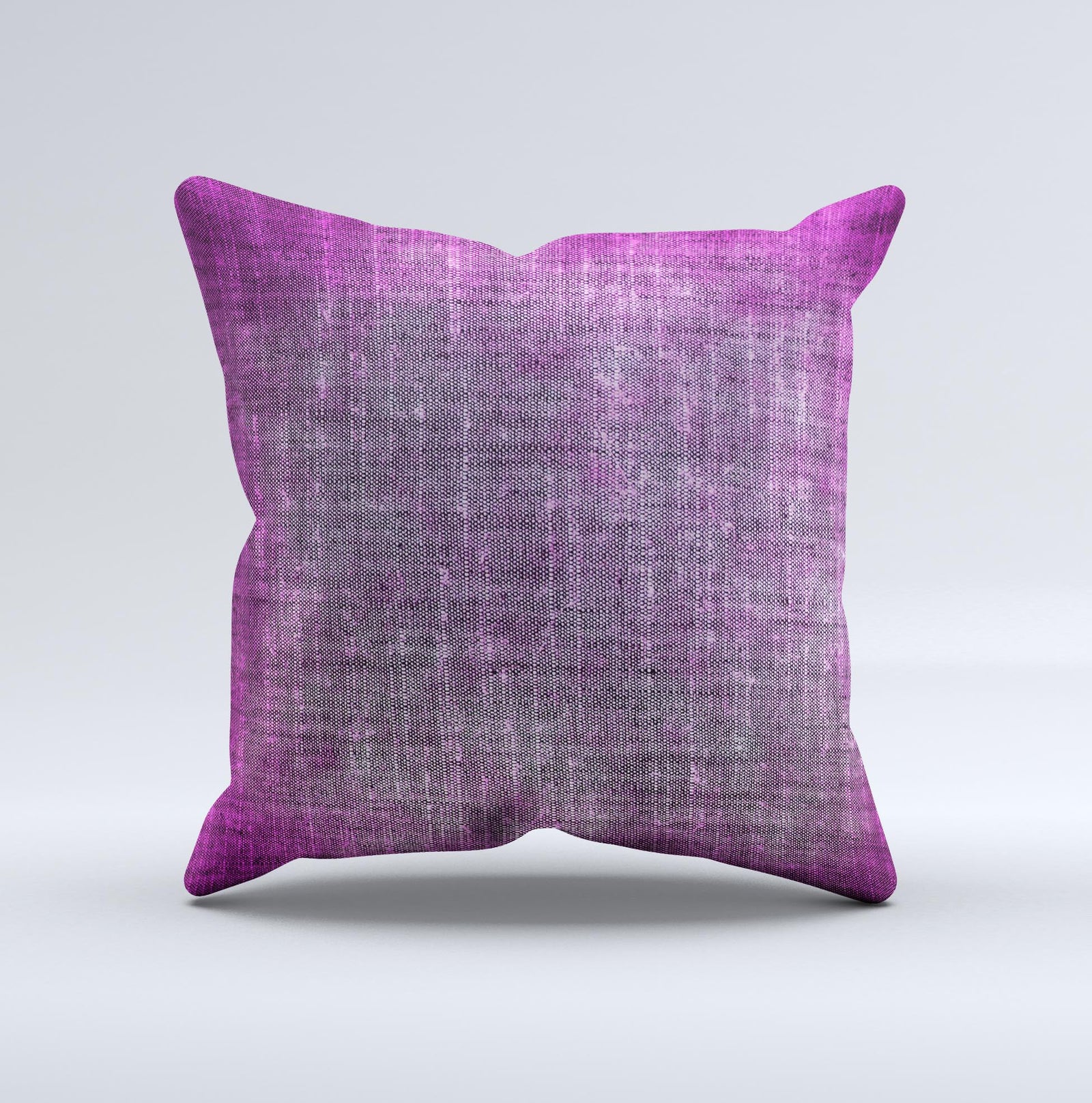 Grunge Dark Pink Texture Ink-Fuzed Decorative Throw Pillow – DesignSkinz