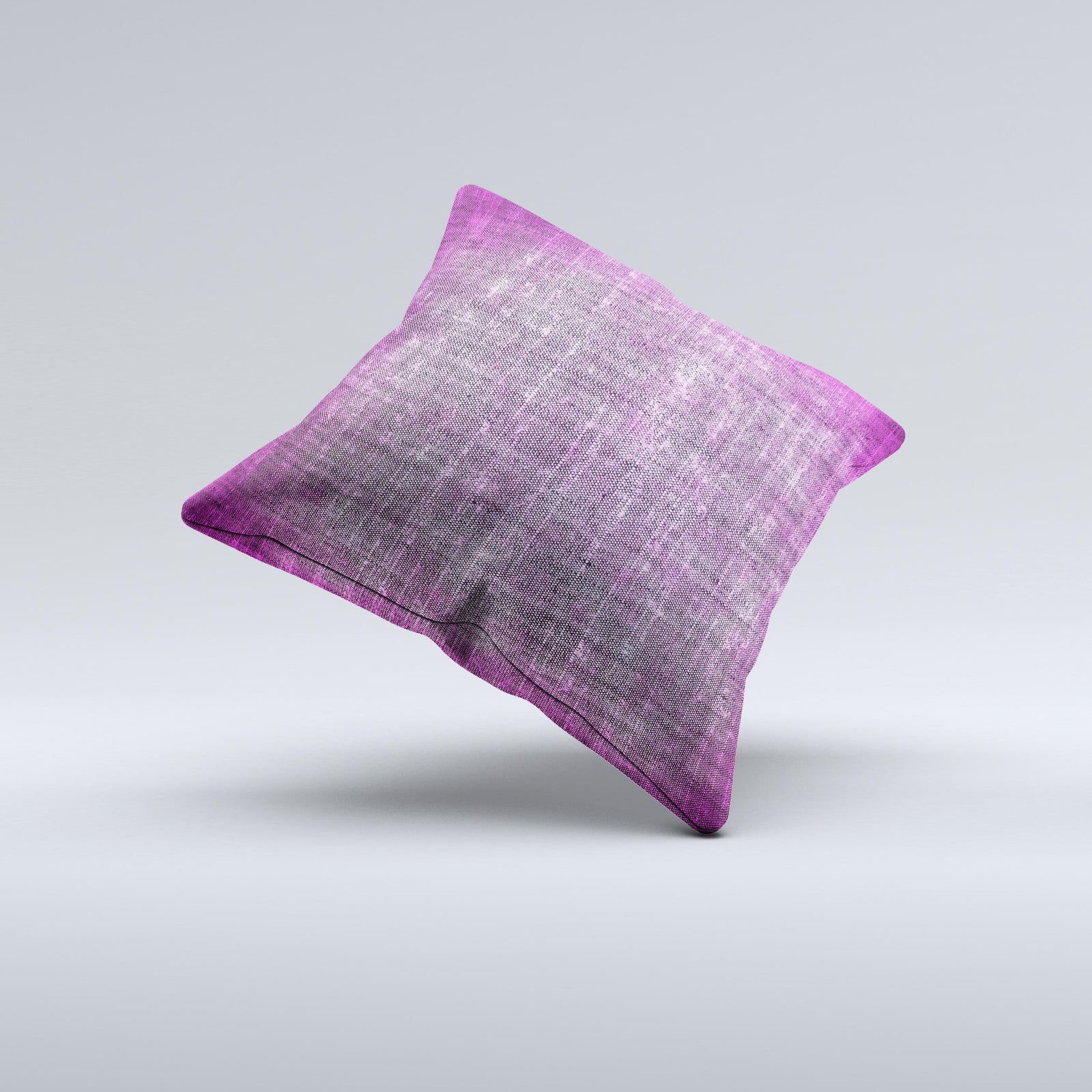 Grunge Dark Pink Texture Ink-Fuzed Decorative Throw Pillow – DesignSkinz