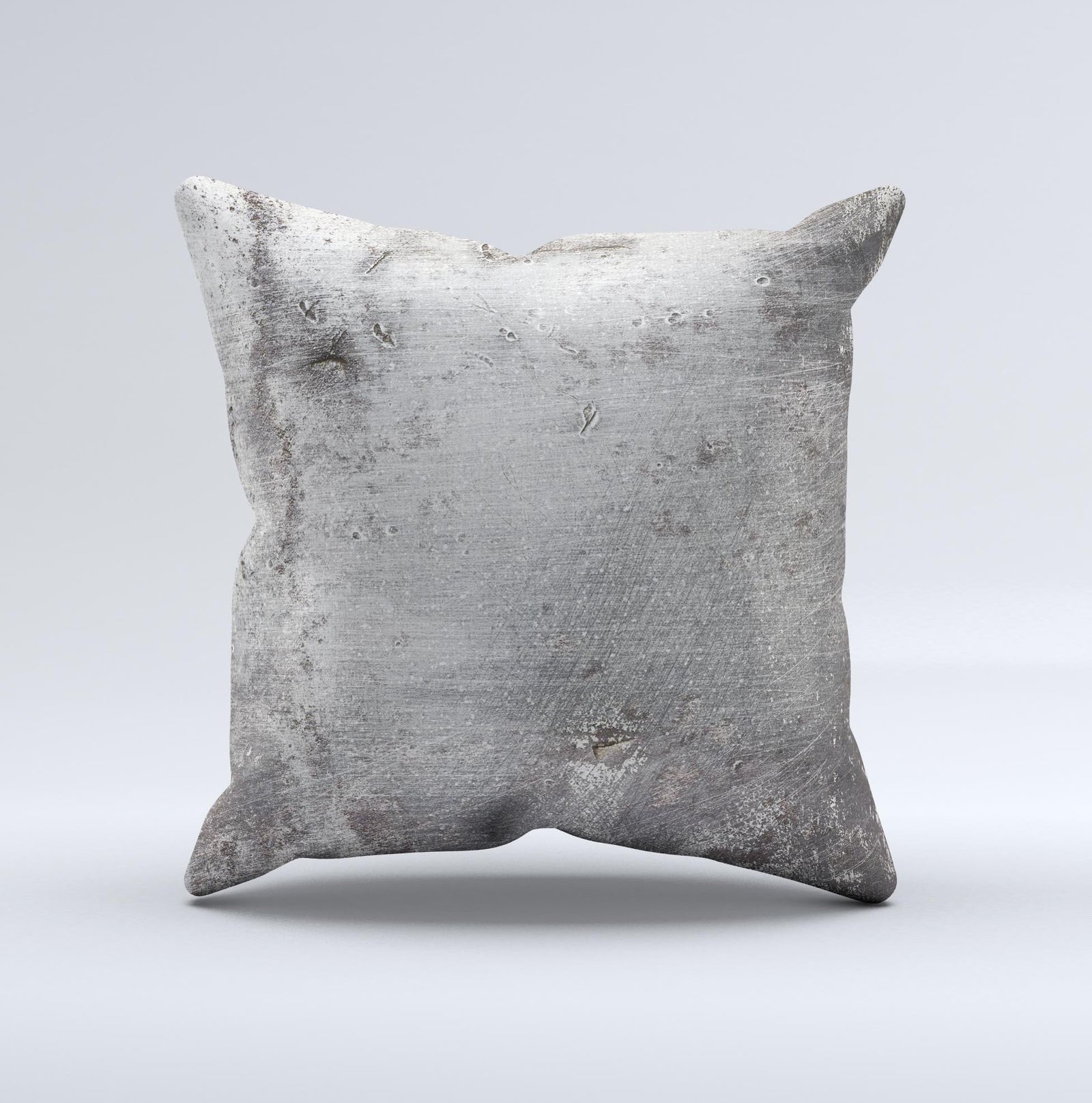 Grunge Gray Surface Ink-Fuzed Decorative Throw Pillow – DesignSkinz