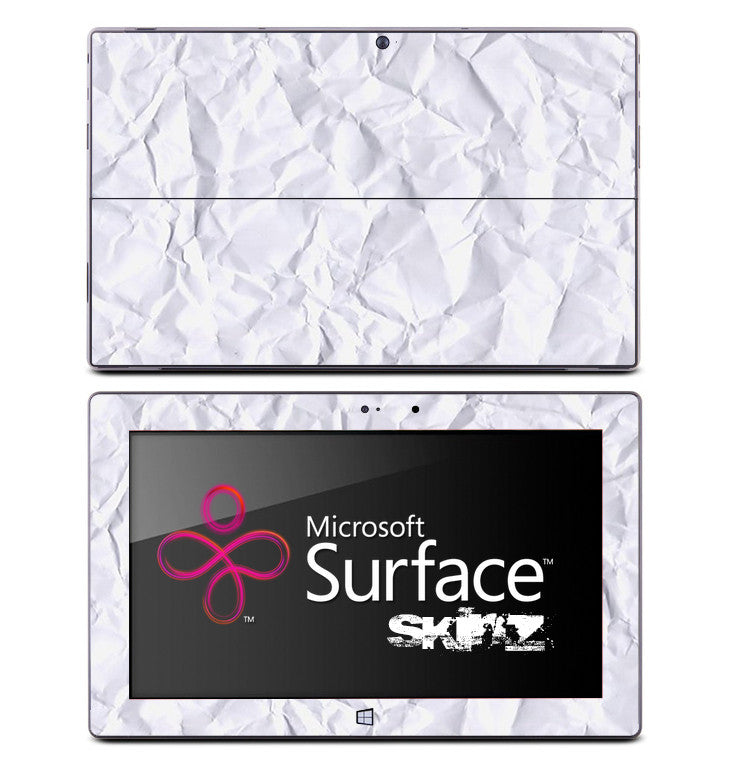 Wrinkled Paper Skin for the Microsoft Surface – DesignSkinz