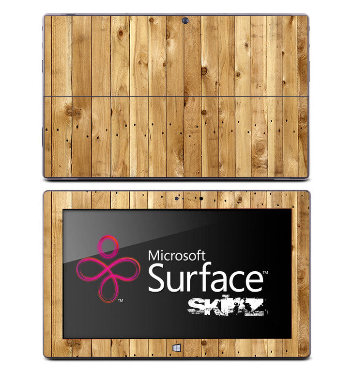 Vertical Light Oak Skin for the Microsoft Surface – DesignSkinz