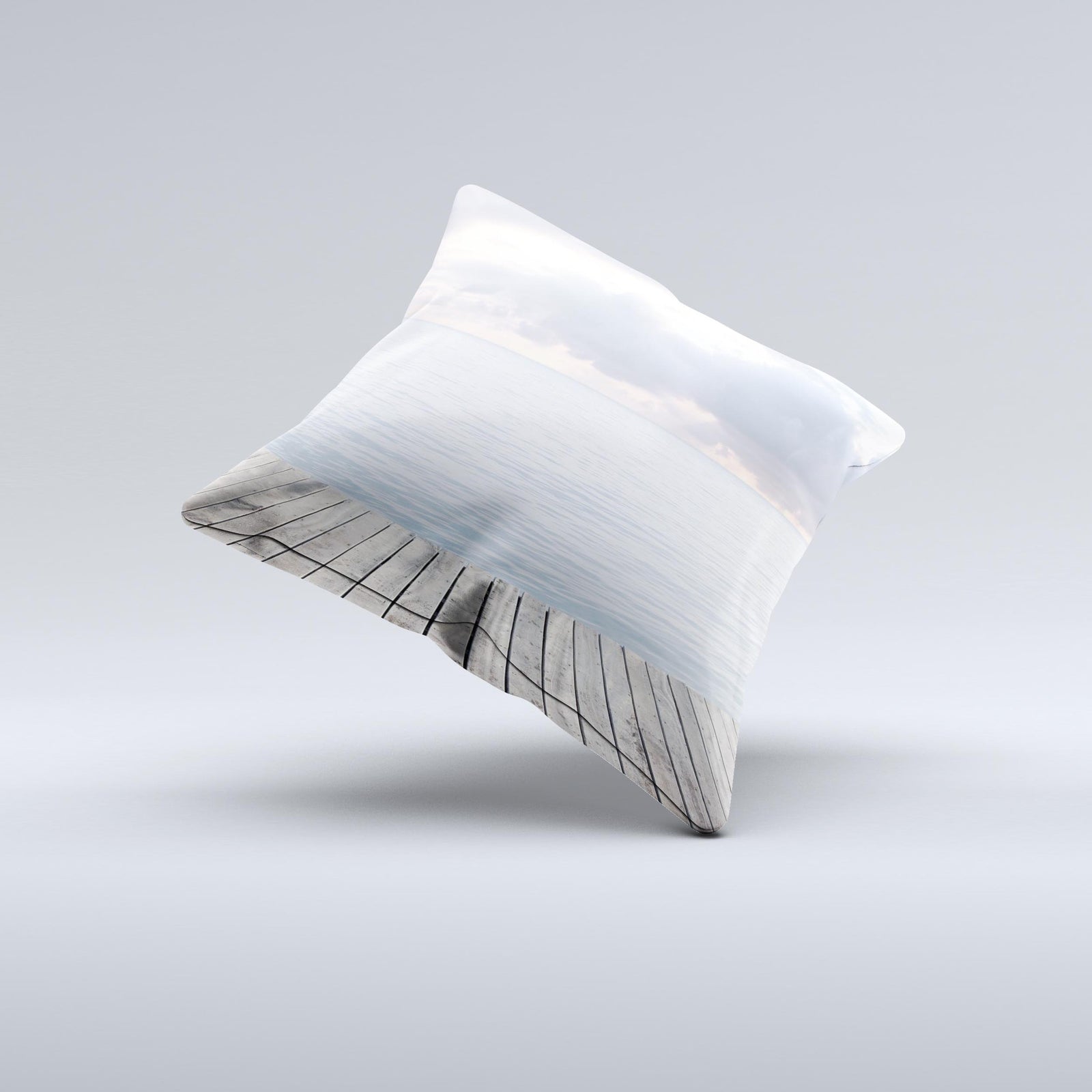 Paradise Dock Ink-Fuzed Decorative Throw Pillow – DesignSkinz
