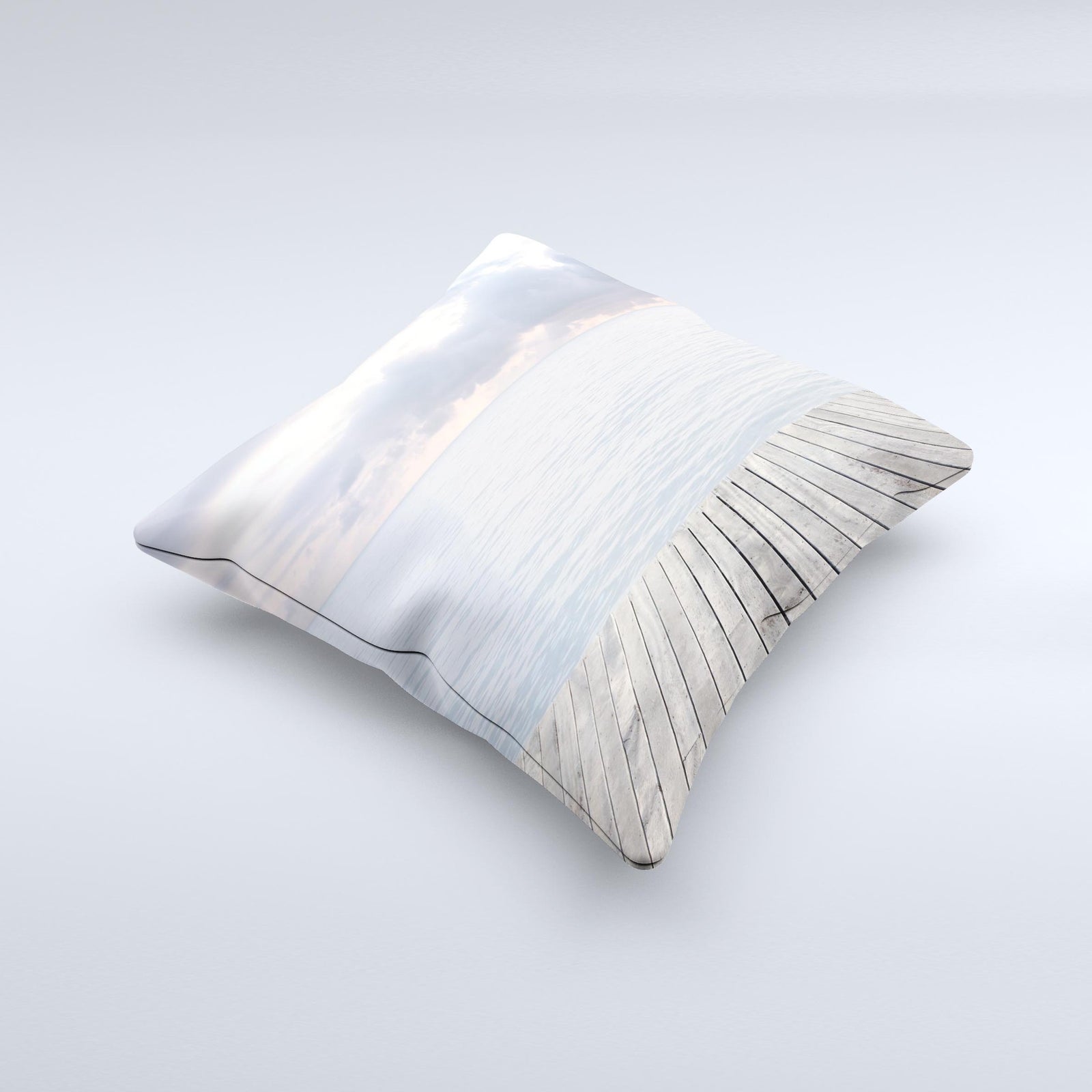 Paradise Dock Ink-Fuzed Decorative Throw Pillow – DesignSkinz