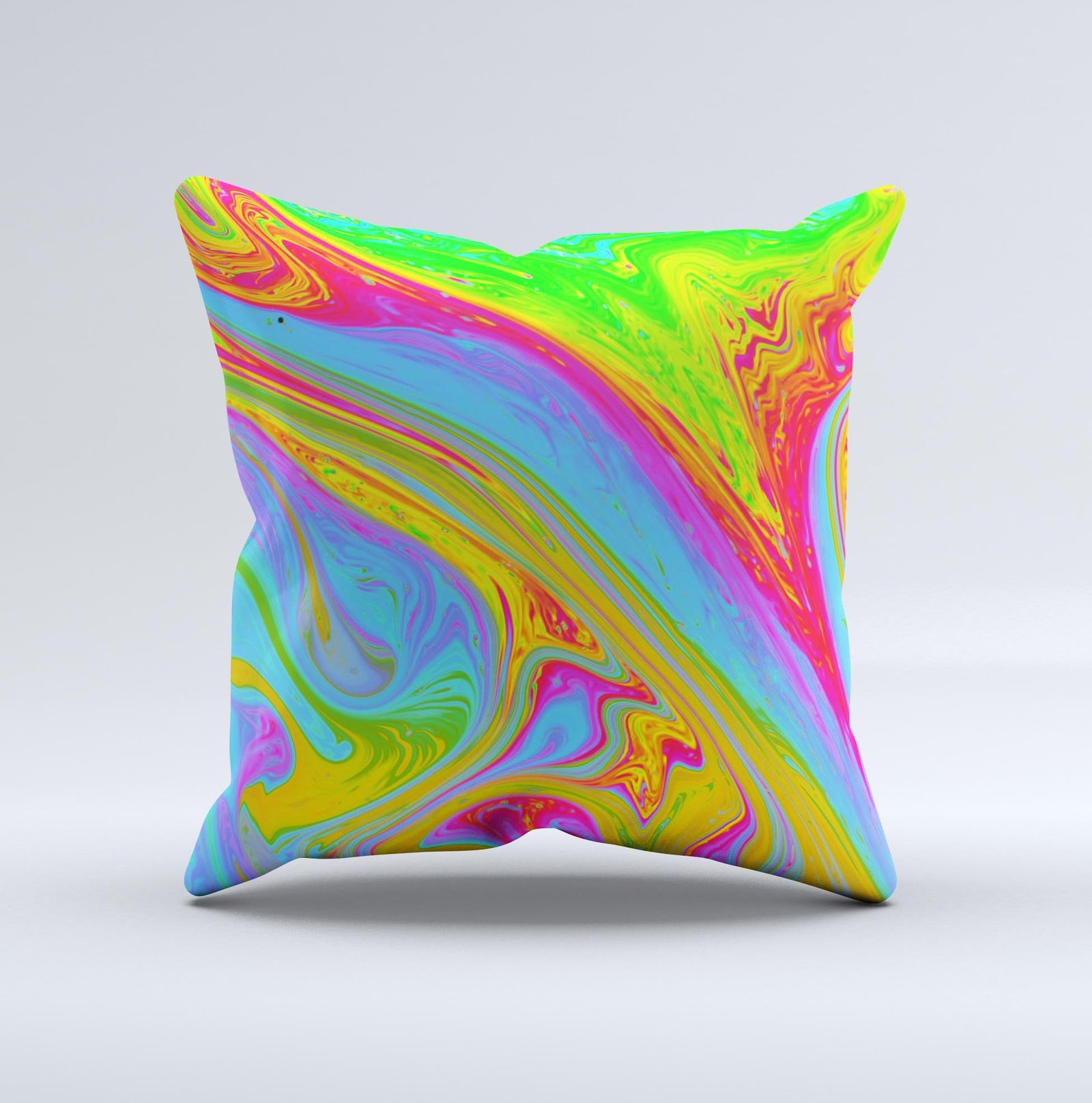 Neon Color Fushion V6 Ink-Fuzed Decorative Throw Pillow – DesignSkinz