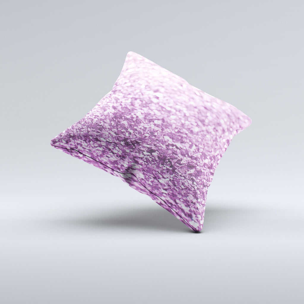 Purple Glimmer Ink-Fuzed Decorative Throw Pillow – DesignSkinz