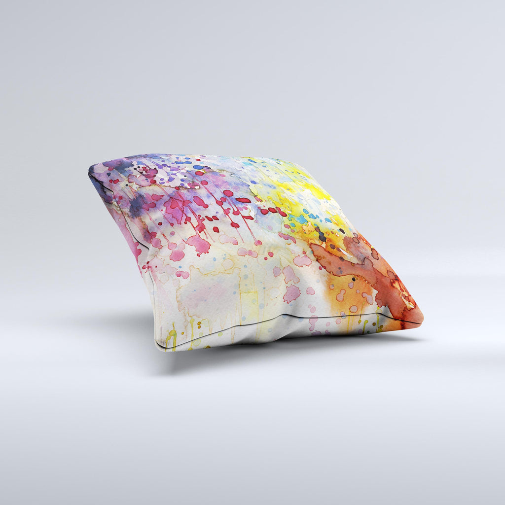WaterColor Grunge Setting Ink-Fuzed Decorative Throw Pillow – DesignSkinz