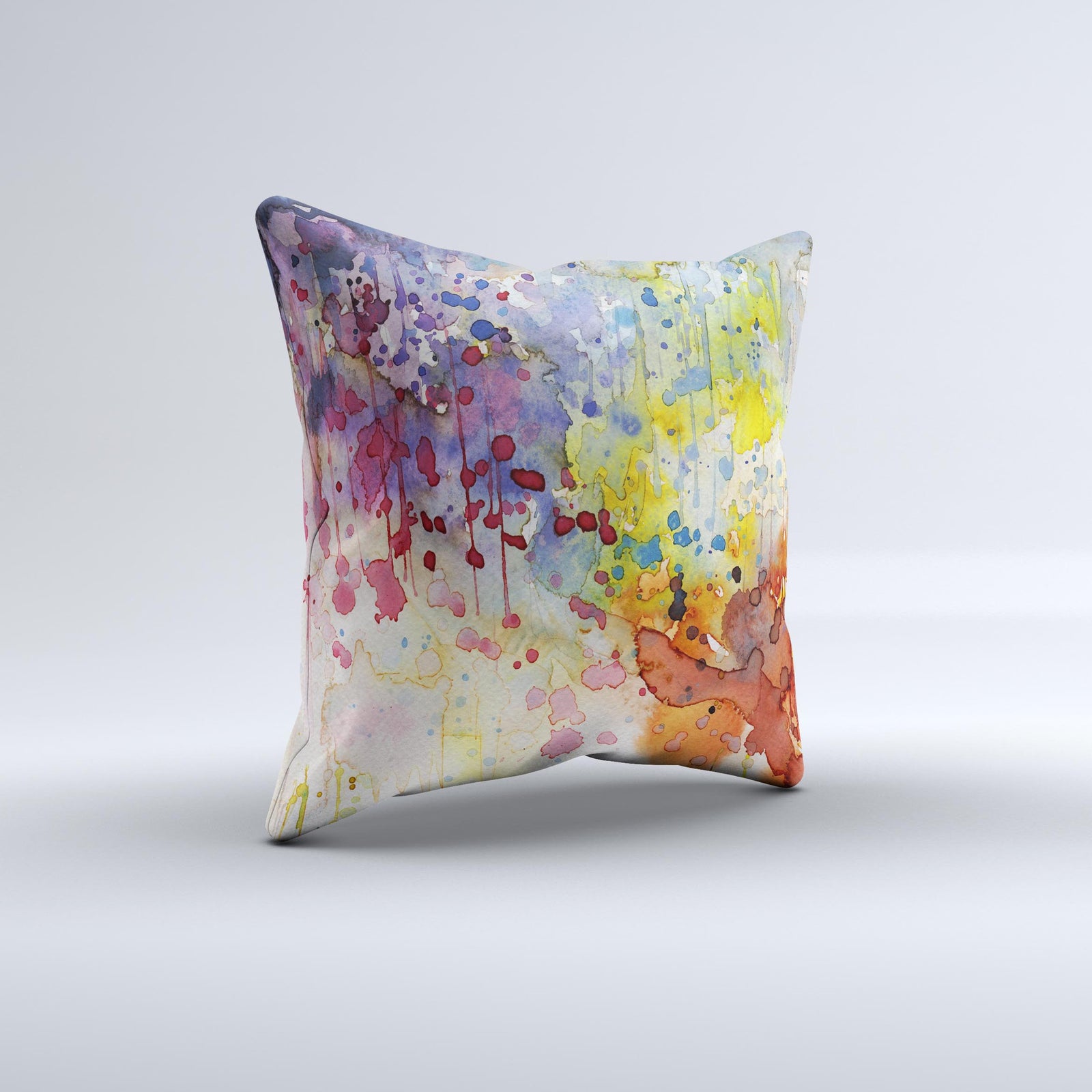 WaterColor Grunge Setting Ink-Fuzed Decorative Throw Pillow – DesignSkinz