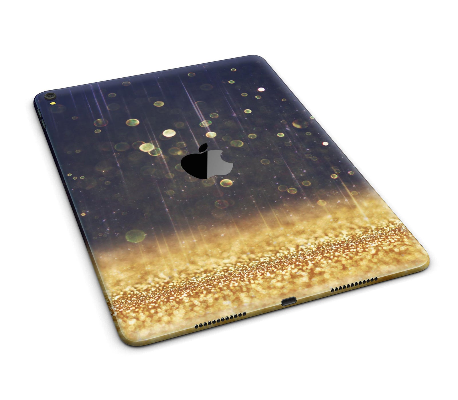 Raining Gold and Purple Sparkle Full Body Skin for the iPad Pro (12.9 ...