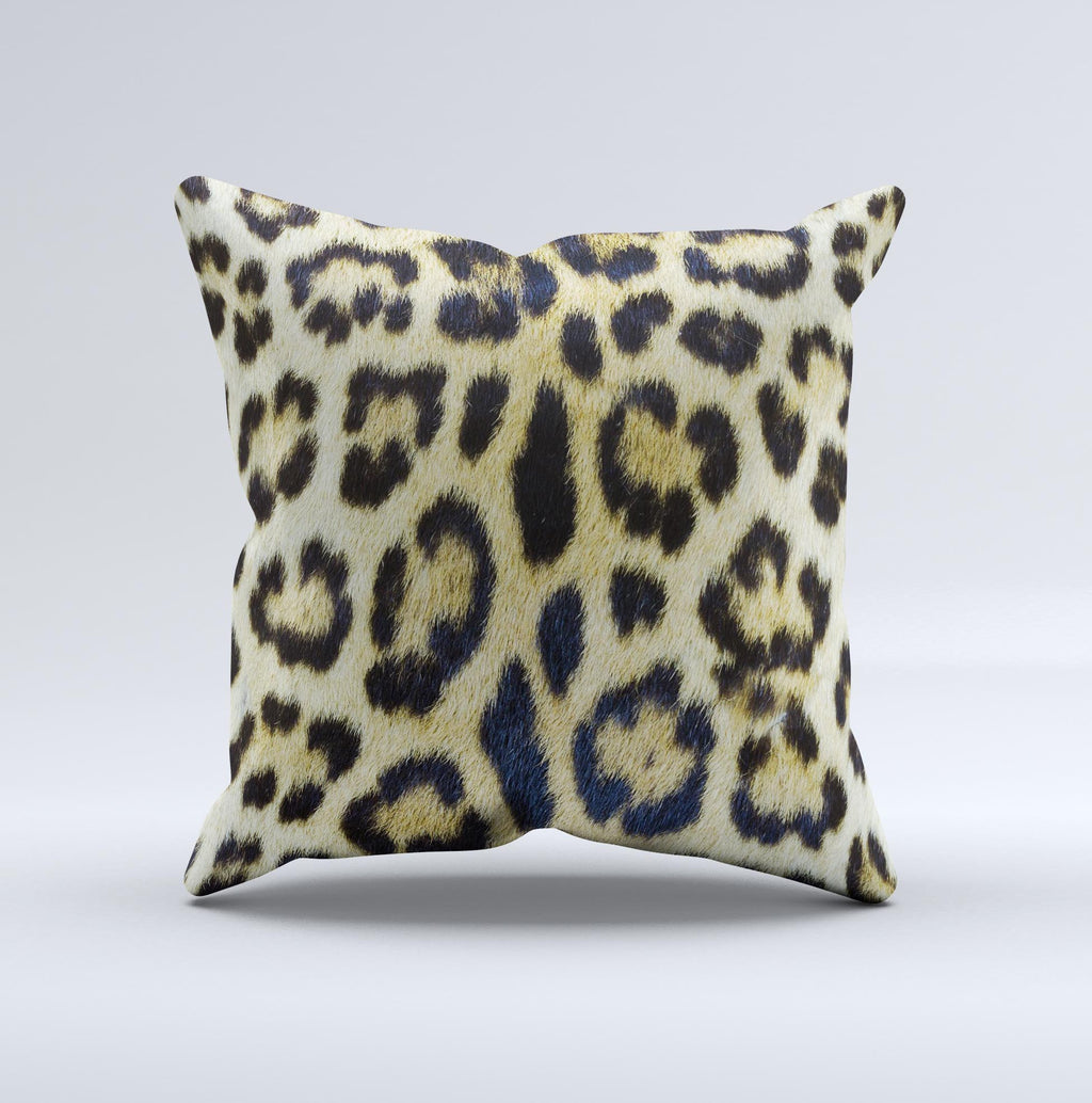 Real Leopard Hide V3 ink-Fuzed Decorative Throw Pillow – DesignSkinz