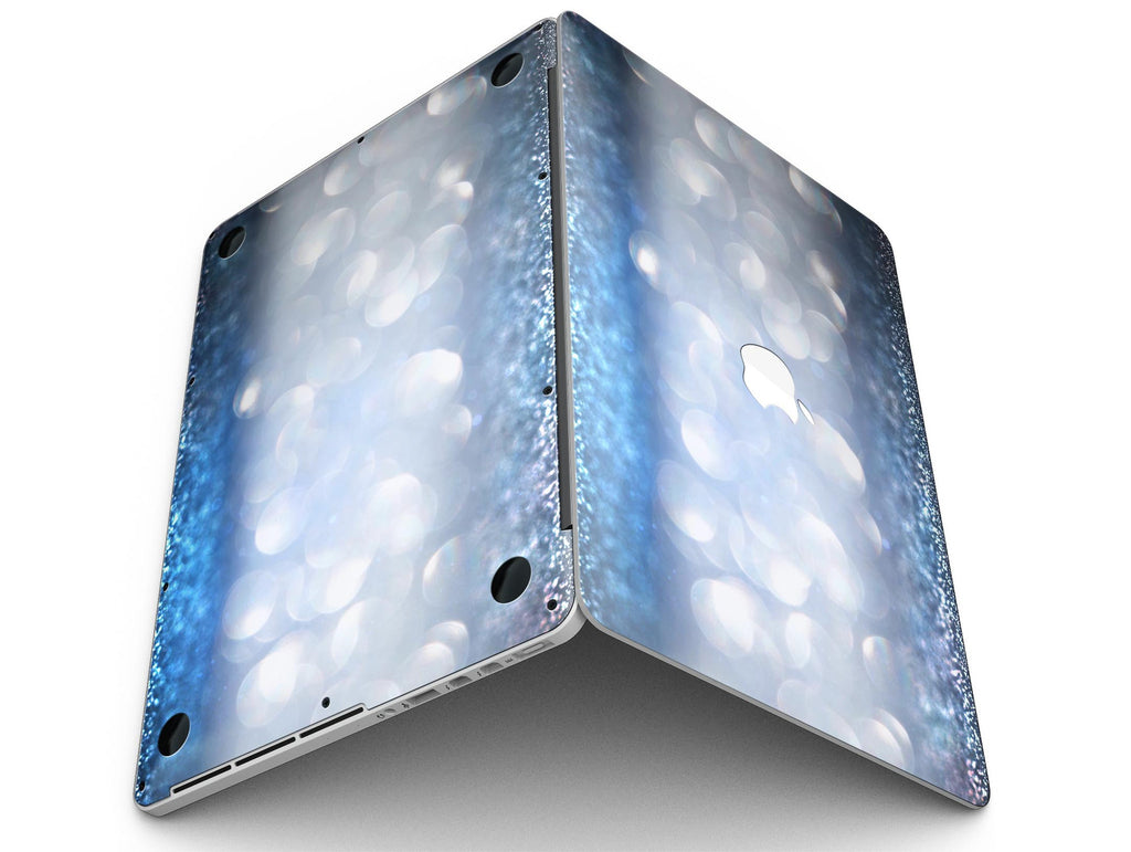 Royal Blue and Silver Glowing Orbs of Light - MacBook Pro with Retina ...