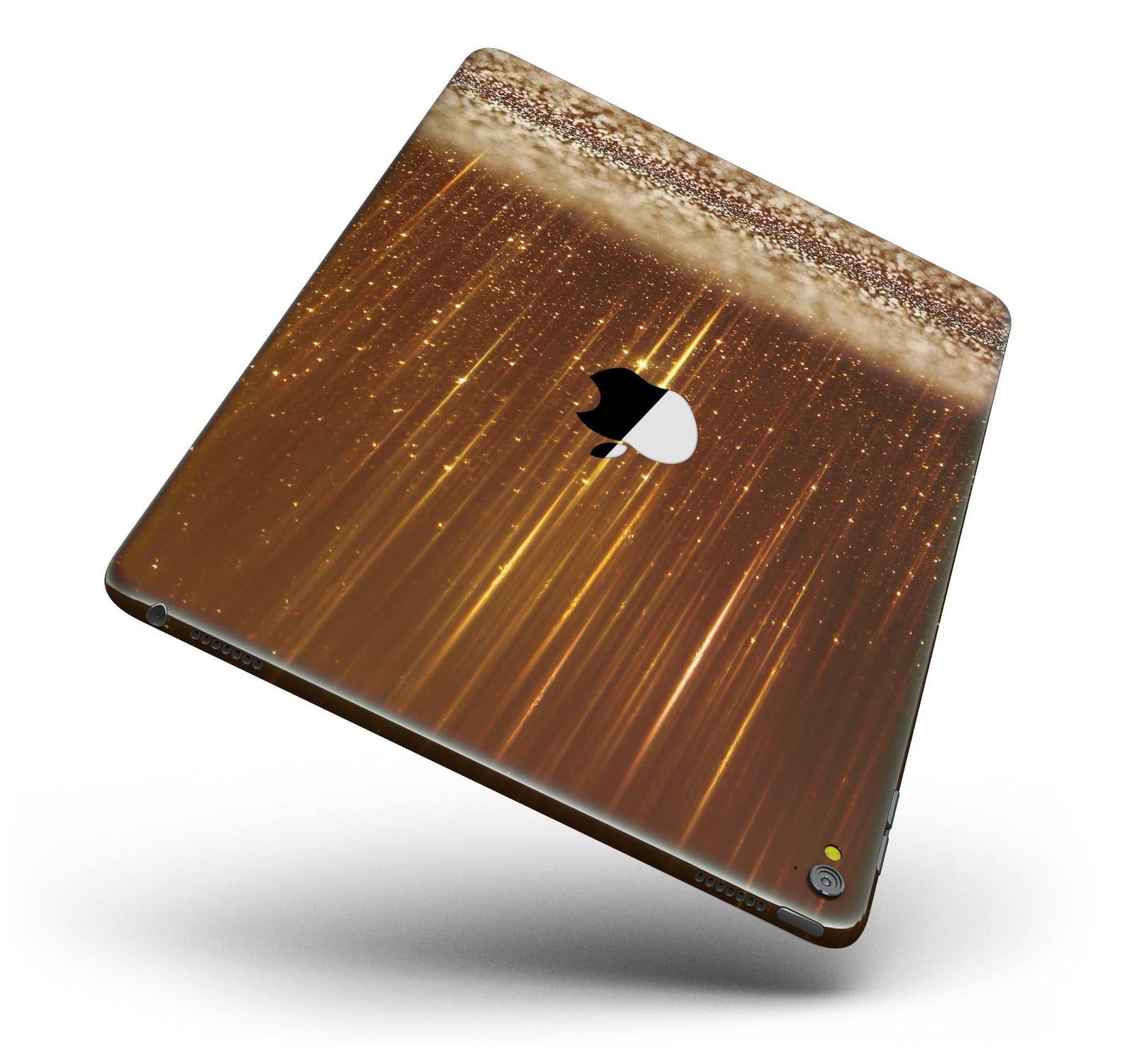 Scratched Gold Streaks Full Body Skin for the iPad Pro (12.9" or 9.7 ...