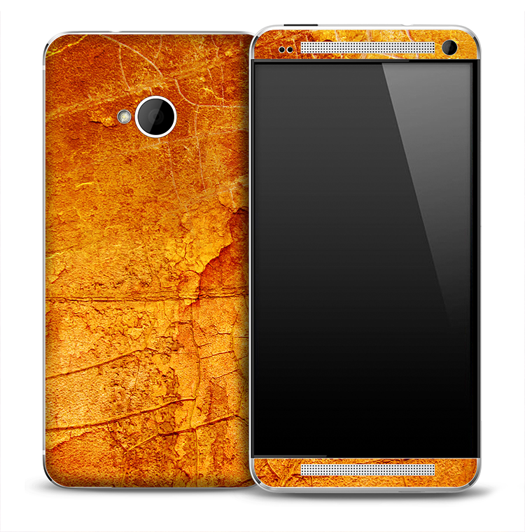 Orange Land Surface Skin for the HTC One Phone – DesignSkinz