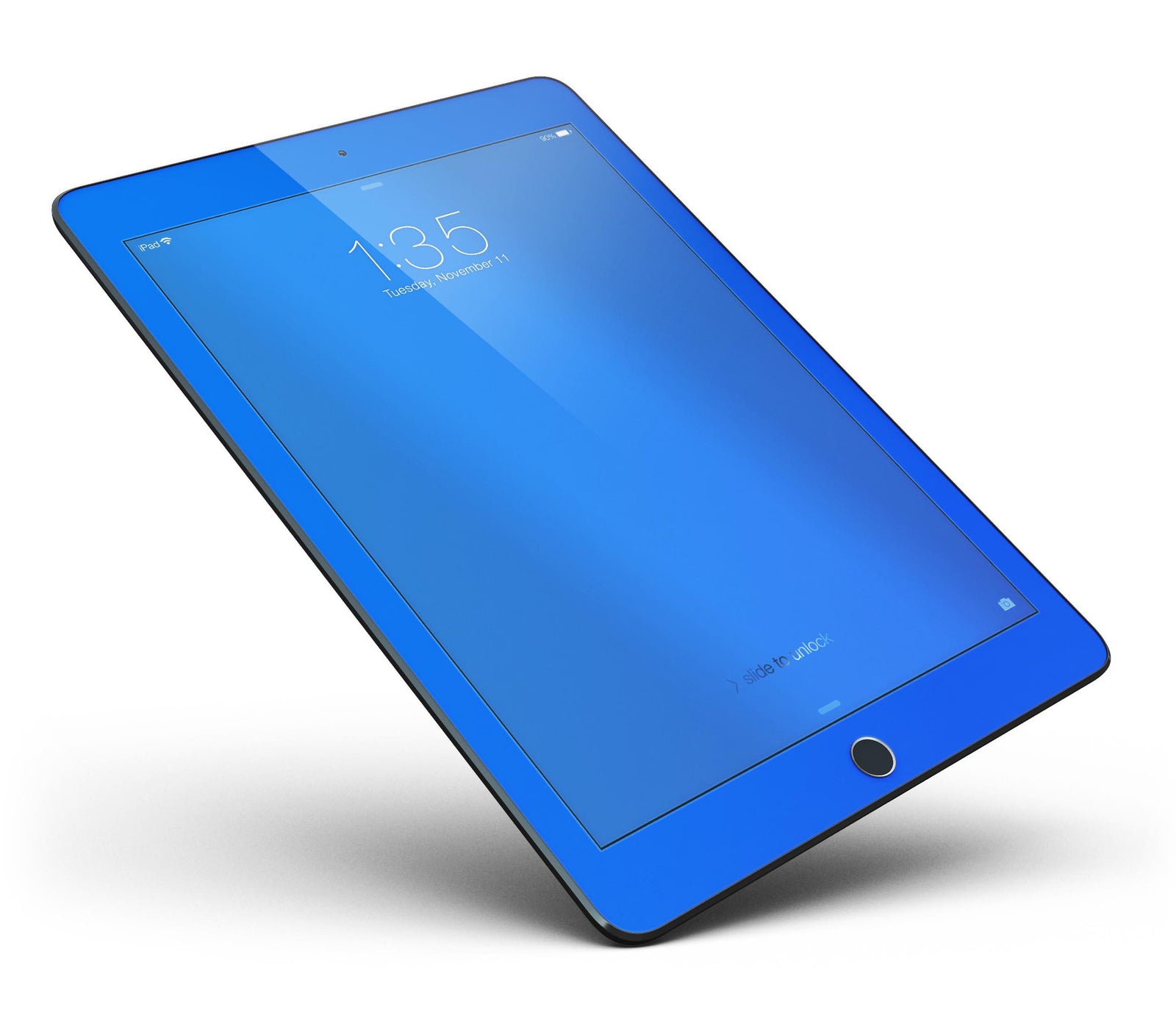 Solid Blue Full Body Skin for the iPad Pro (12.9" or 9.7" available ...