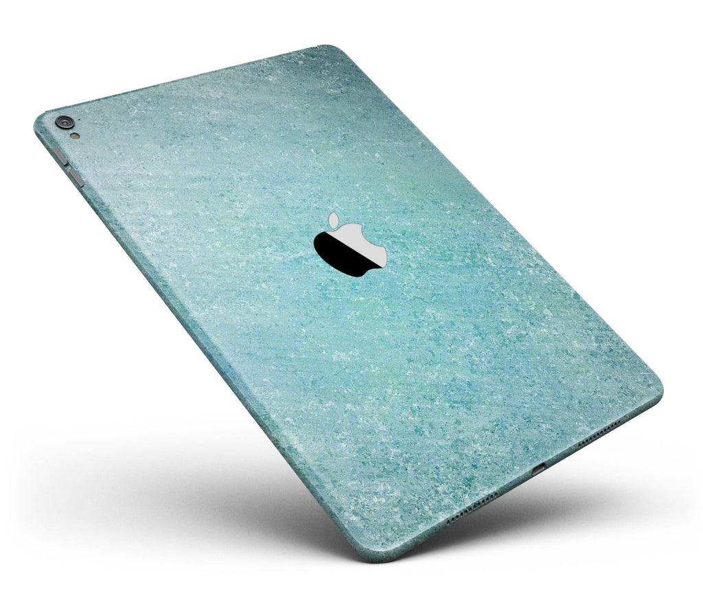 Textured Teal Surface Full Body Skin for the iPad Pro (12.9" or 9.7" a ...