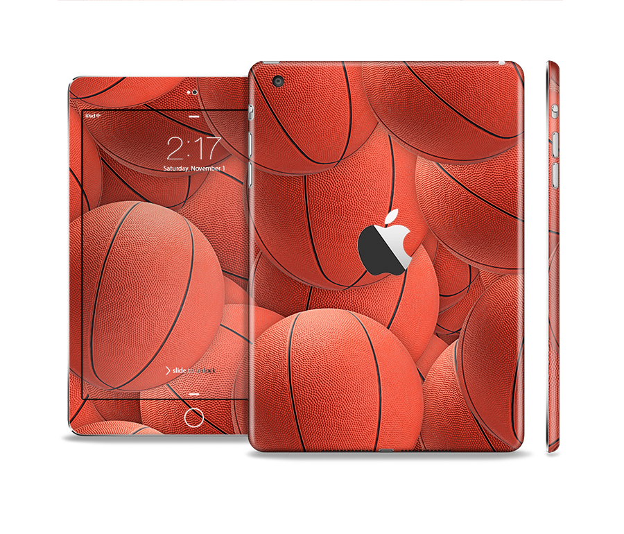 The Basketball Overlay Full Body Skin Set for the Apple iPad Mini 2 ...