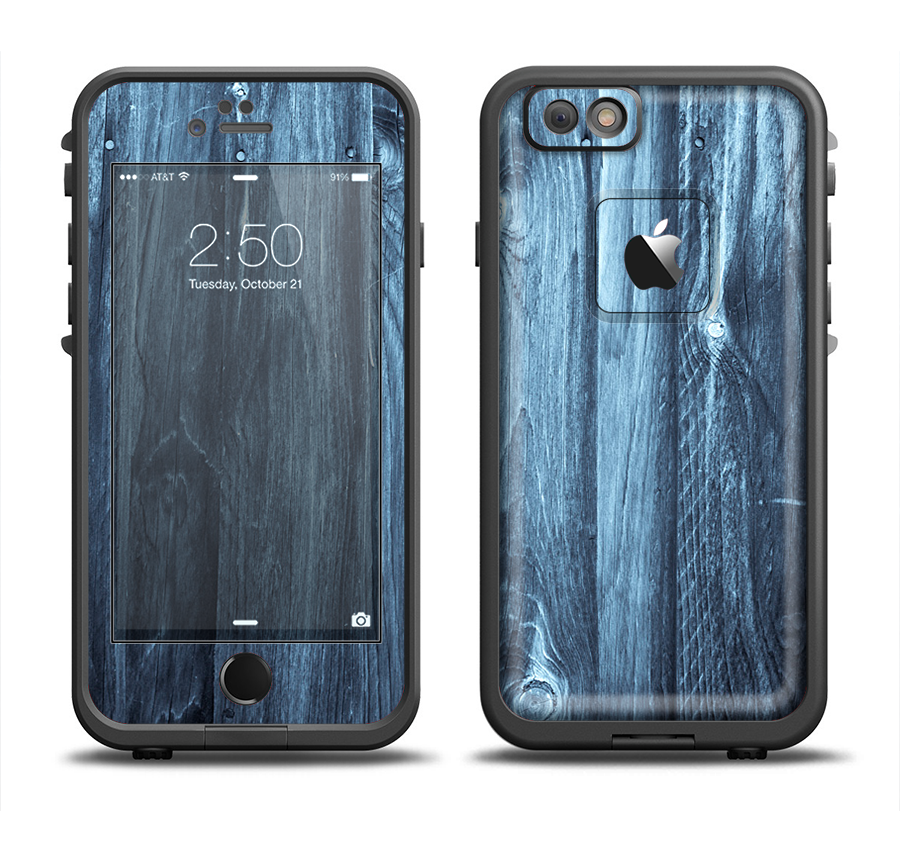 the blue washed woodgrain Apple iPhone 6/6s Plus LifeProof Fre Case ...