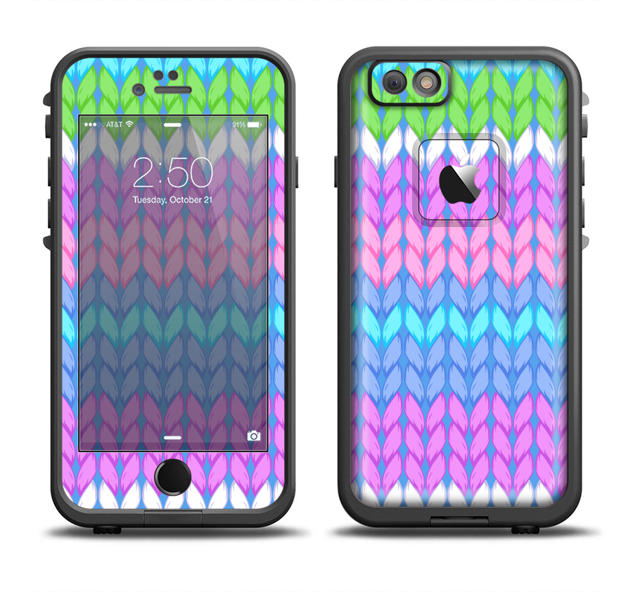 the bright-colored knit pattern Apple iPhone 6/6s Plus LifeProof Fre ...