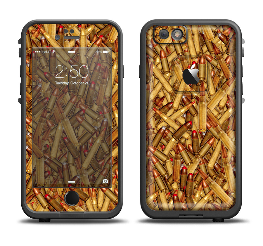 the bullets overlay Apple iPhone 6/6s Plus LifeProof Fre Case Skin Set ...