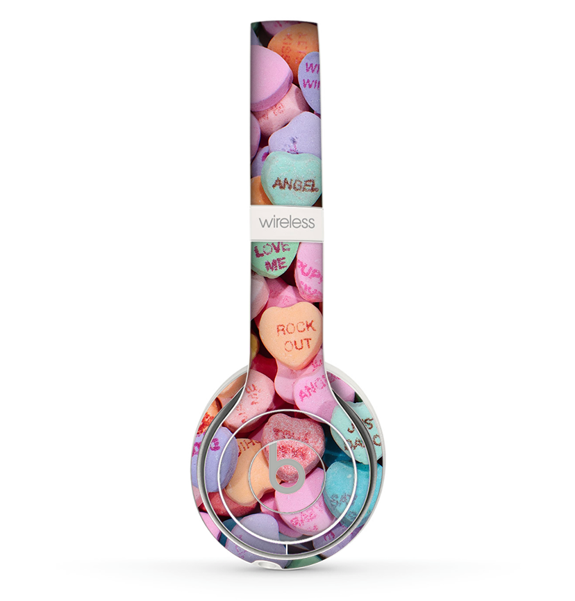The Candy Worded Hearts Skin Set for the Beats by Dre Solo 2 Wireless ...