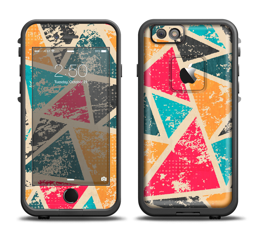 the chipped colorful retro triangles Apple iPhone 6/6s Plus LifeProof ...
