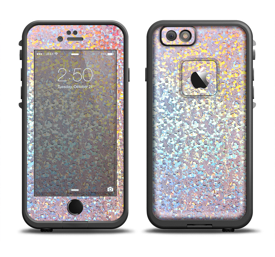 the colorful confetti glitter sparkle Apple iPhone 6 LifeProof Fre Case ...