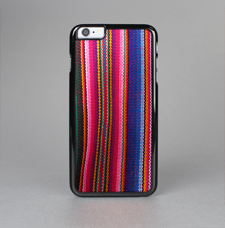 The Colorful Striped Fabric Skin-Sert for the Apple iPhone 6 Plus ...