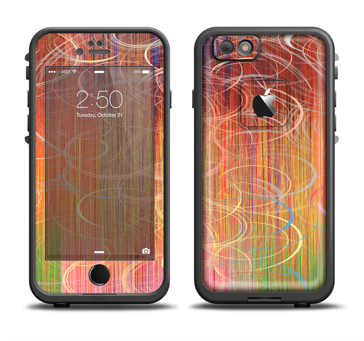 the colorful stripes and swirls v43 Apple iPhone 6/6s Plus LifeProof ...