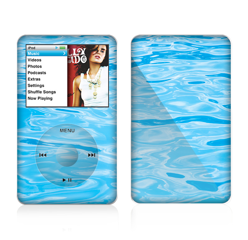 The Crystal Clear Water Skin For The Apple iPod Classic – DesignSkinz