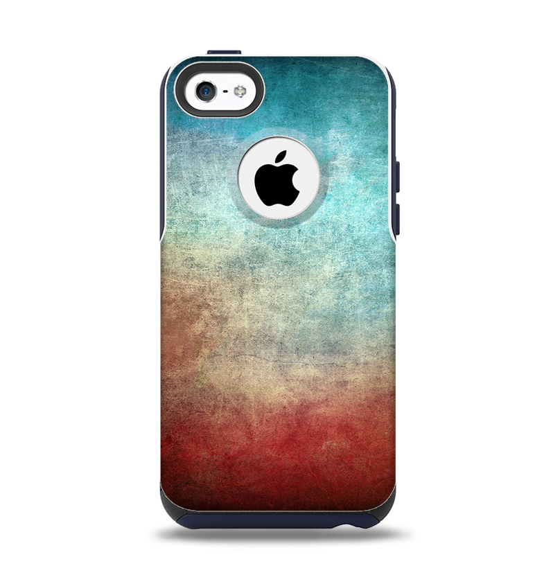 The Faded Grunge Color Surface Extract Apple iPhone 5c Otterbox Commut ...