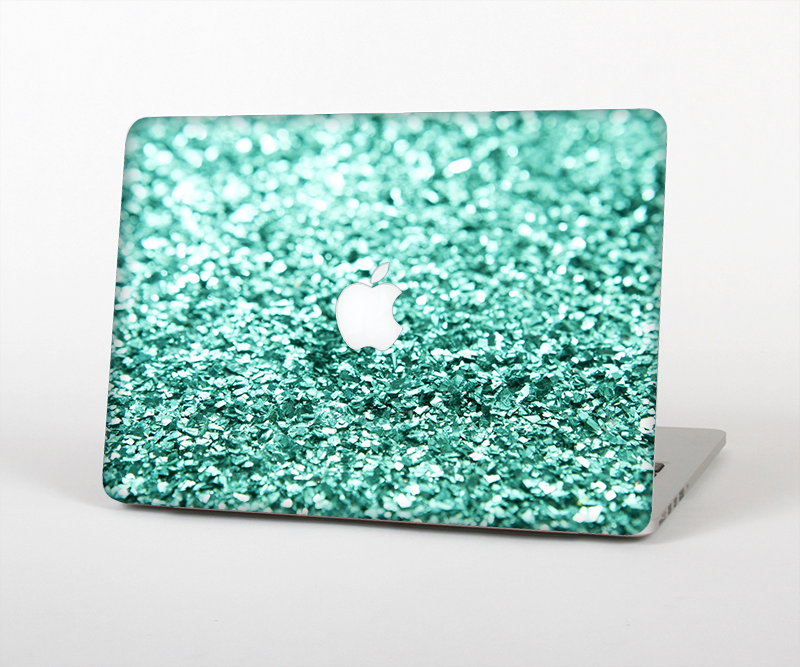 The Glimmer Green Skin Set for the Apple MacBook Pro 15" with Retina D ...