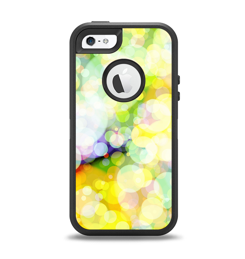 The Glistening Colorful Unfocused Circle Space Apple iPhone 5-5s Otter ...