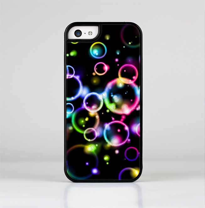 The Glowing Neon Bubbles Skin-Sert for the Apple iPhone 5c Skin-Sert C ...