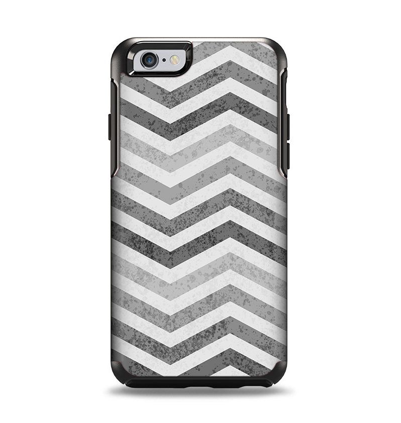 The Gray Toned Wide Vintage Chevron Pattern Apple iPhone 6 Otterbox Sy ...