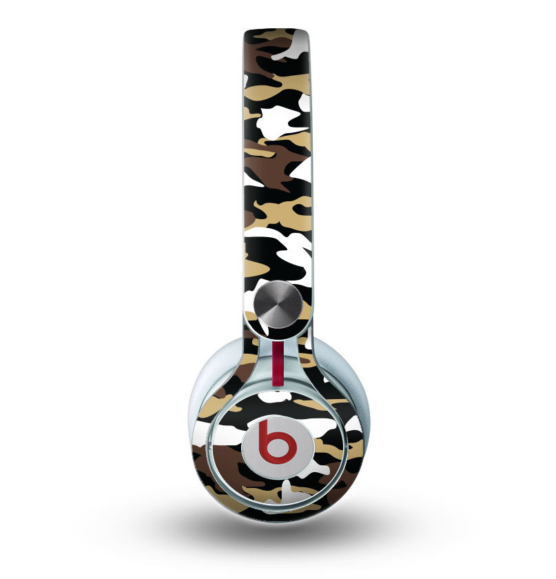 The Green-Tan & White Traditional Camouflage Skin for the Beats by Dre ...