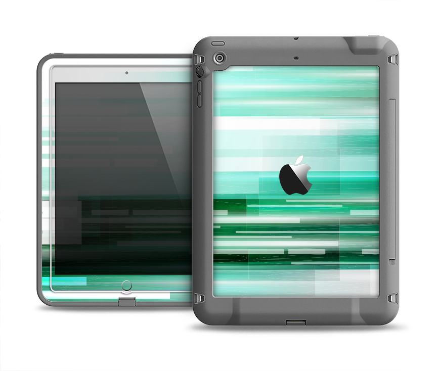 The Green Abstract Vector HD Lines Apple iPad Air LifeProof Fre Case S ...
