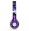 The Grunge Dark Blue Painted Overlay Skin for the Beats by Dre Solo 2 ...
