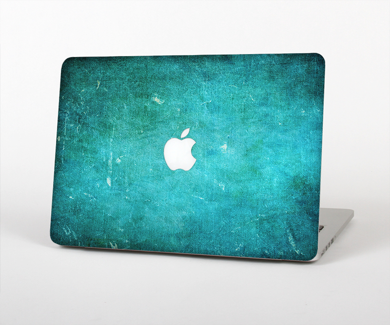 The Grunge Green Textured Surface Skin Set for the Apple MacBook Pro 1 ...