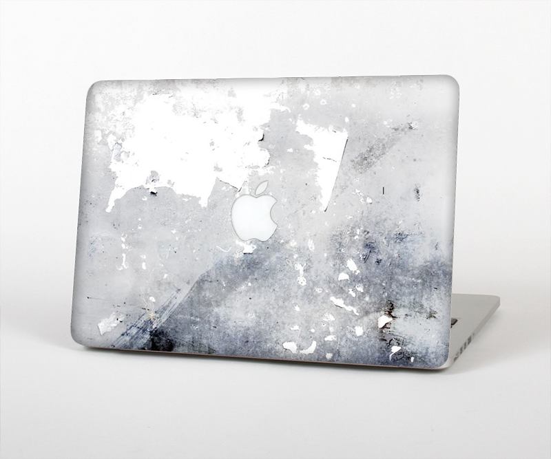 The Grunge White & Gray Texture Skin Set for the Apple MacBook Pro 15 ...
