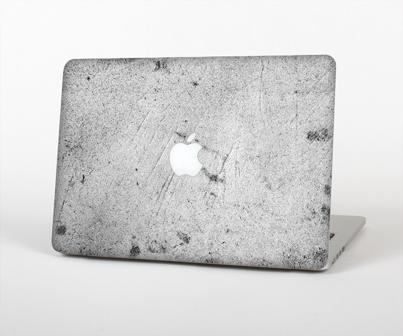 The Grungy Concrete Textured Surface Skin Set for the Apple MacBook Pr ...