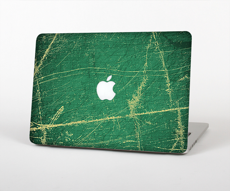 The Grungy Green Surface Design Skin Set for the Apple MacBook Pro 15 ...