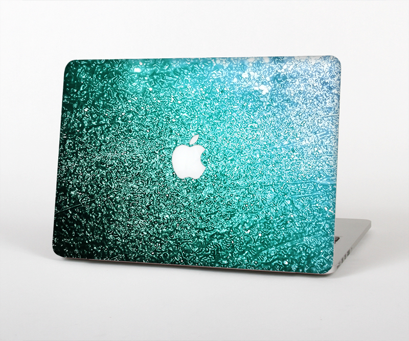 The Grungy Teal Texture Skin Set for the Apple MacBook Pro 15" with Re ...
