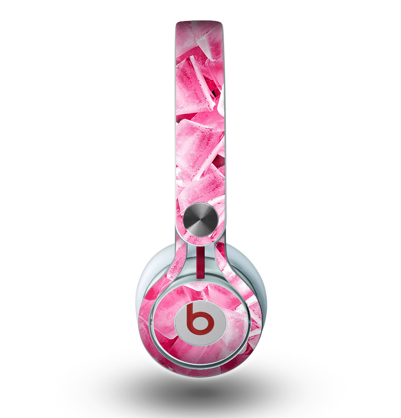The Hot Pink Ice Cubes Skin for the Beats by Dre Mixr Headphones ...