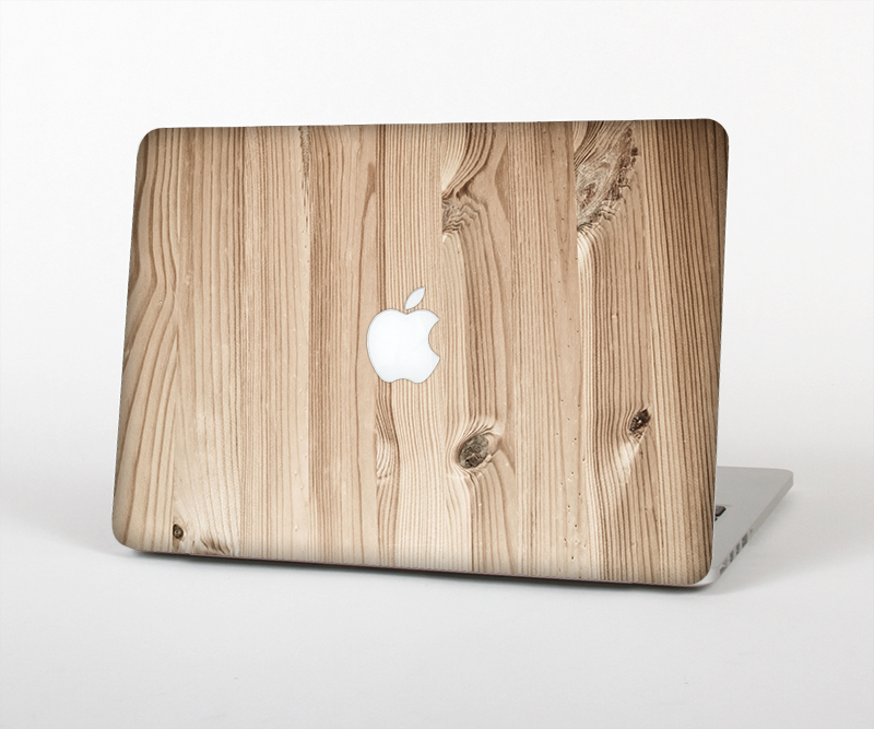 The LIght-Grained Wood Skin Set for the Apple MacBook Pro 15" with Ret ...