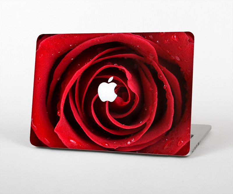The Layered Red Rose Skin Set for the Apple MacBook Pro 15" with Retin ...