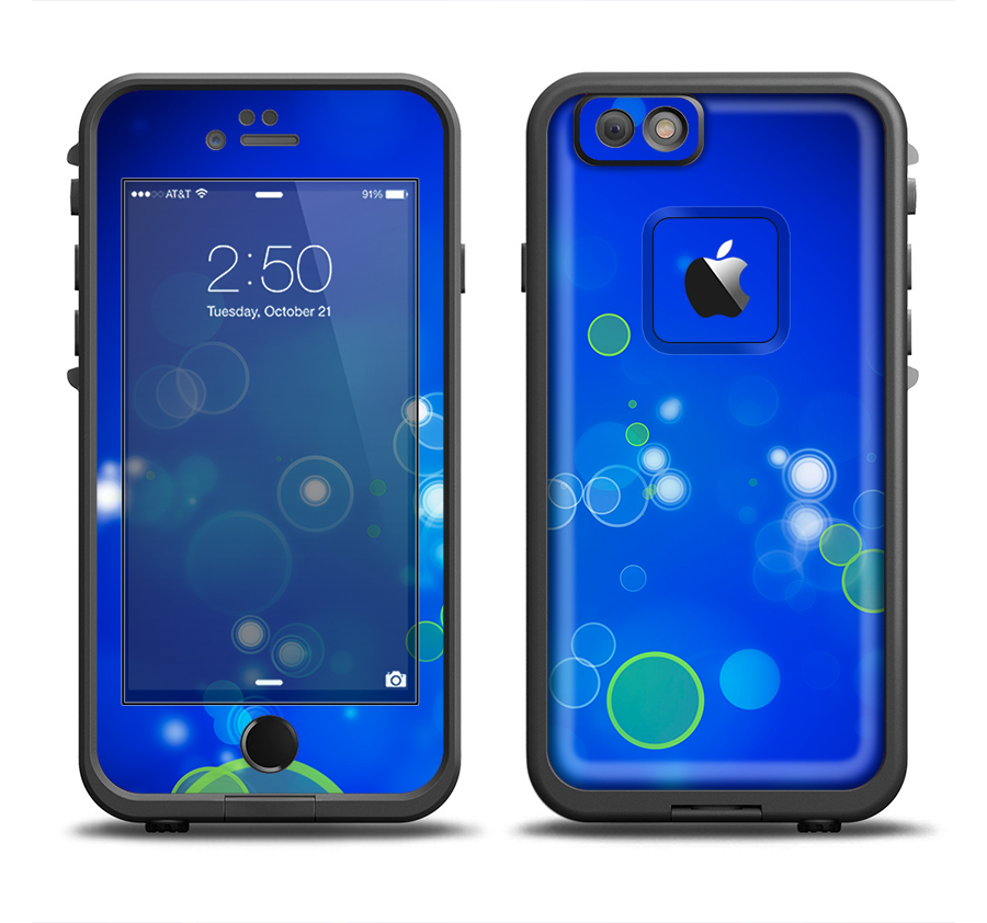 the lime green blue unfocused cells Apple iPhone 6/6s Plus LifeProof ...